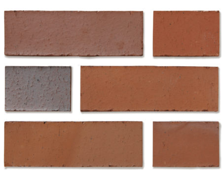 Autumn Blend 2-1/2" Brick - Smooth, Cross-Set - Mutual Materials
