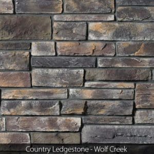 Stone veneer - Cultured Stone - Country Ledgestone - Mutual Materials