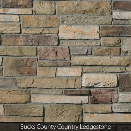 Stone veneer - Cultured Stone - Country Ledgestone - Mutual Materials
