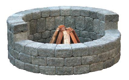 Modular Block Wall Fire Pit