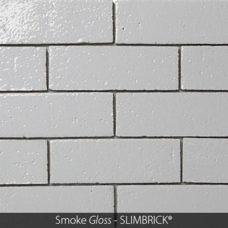 Smoke - Glazed Slimbrick - Mutual Materials